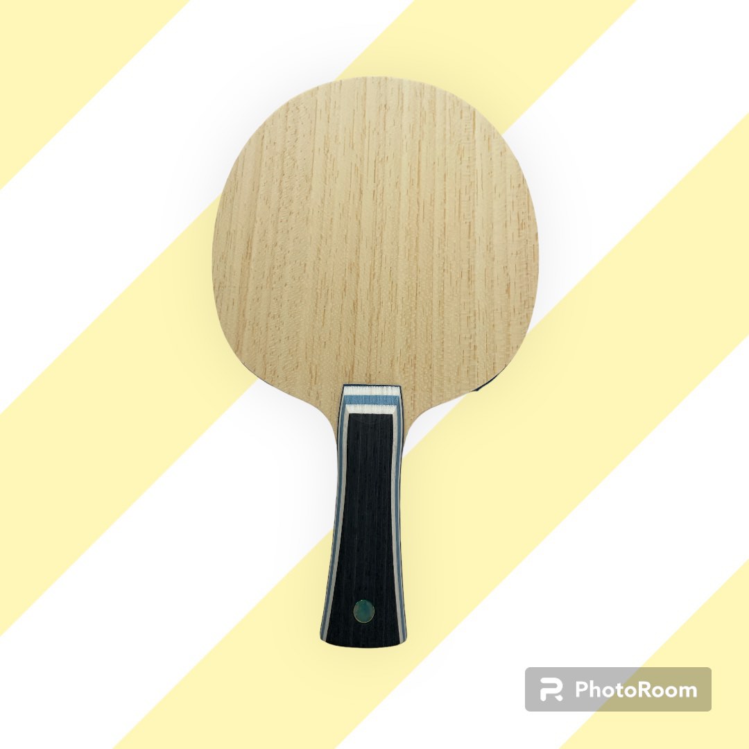 Table Tennis Racket : viscaria super ALC with hurricane black rubber ...