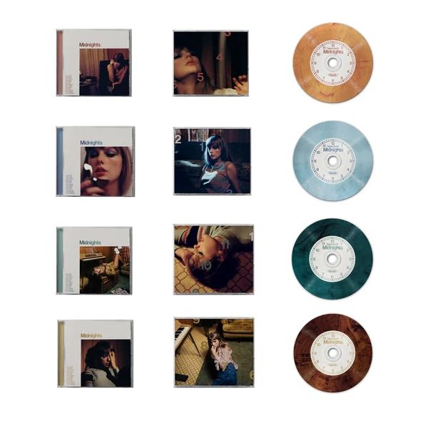 Taylor Swift : Midnights (Blood Moon Edition With OBI) (Japan) + 3 ...