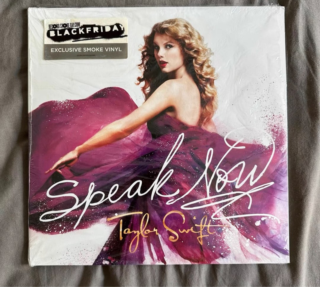 TAYLOR SWIFT SPEAK NOW RSD VINYL LP, Hobbies & Toys, Music & Media ...