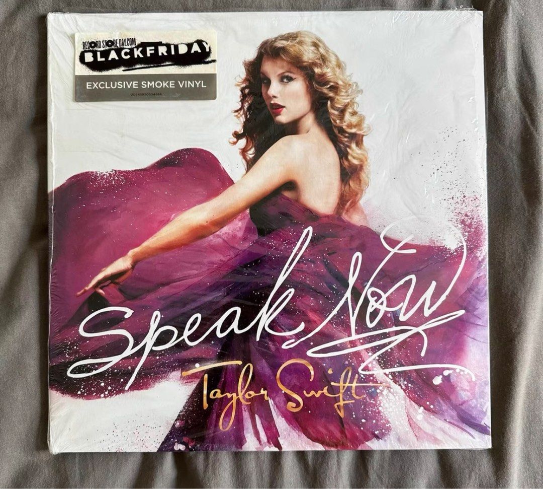 TAYLOR SWIFT SPEAK NOW RSD VINYL LP, Hobbies & Toys, Music & Media ...