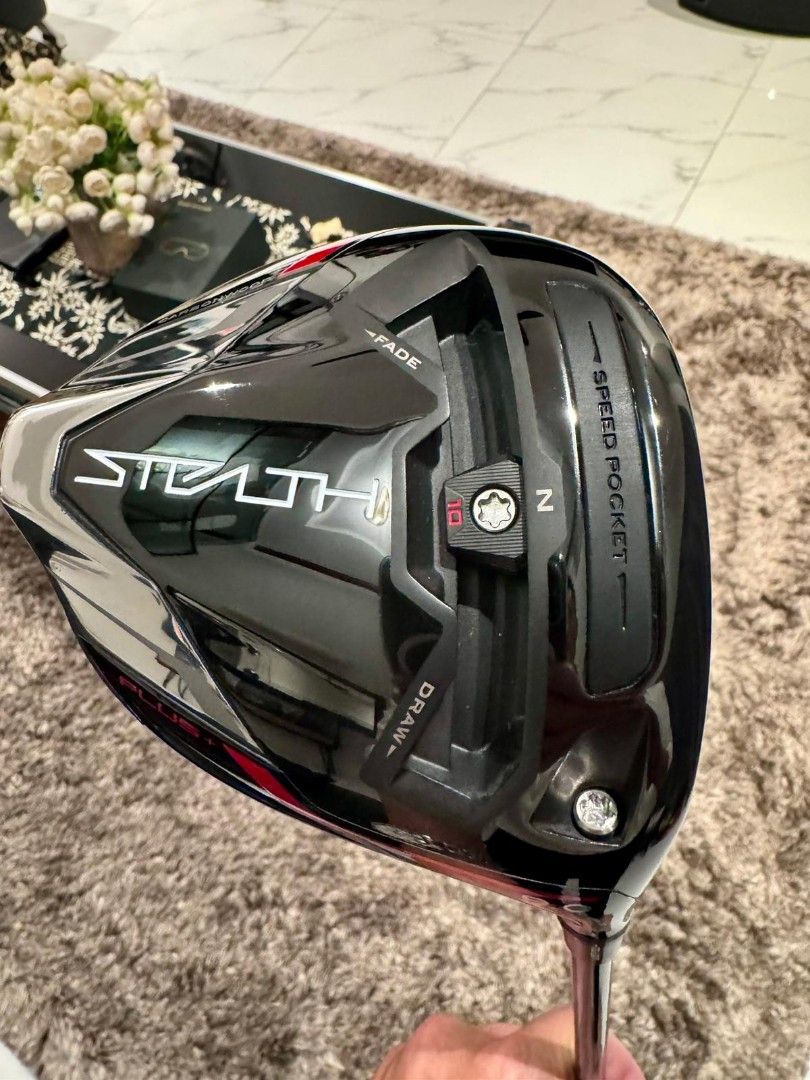Taylormade Stealth Plus Driver, 9 degree loft with Hzrdus Smoke 60 ...