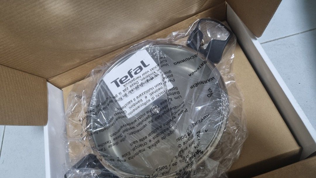 Tefal stainless steel pot, Furniture & Home Living, Kitchenware ...