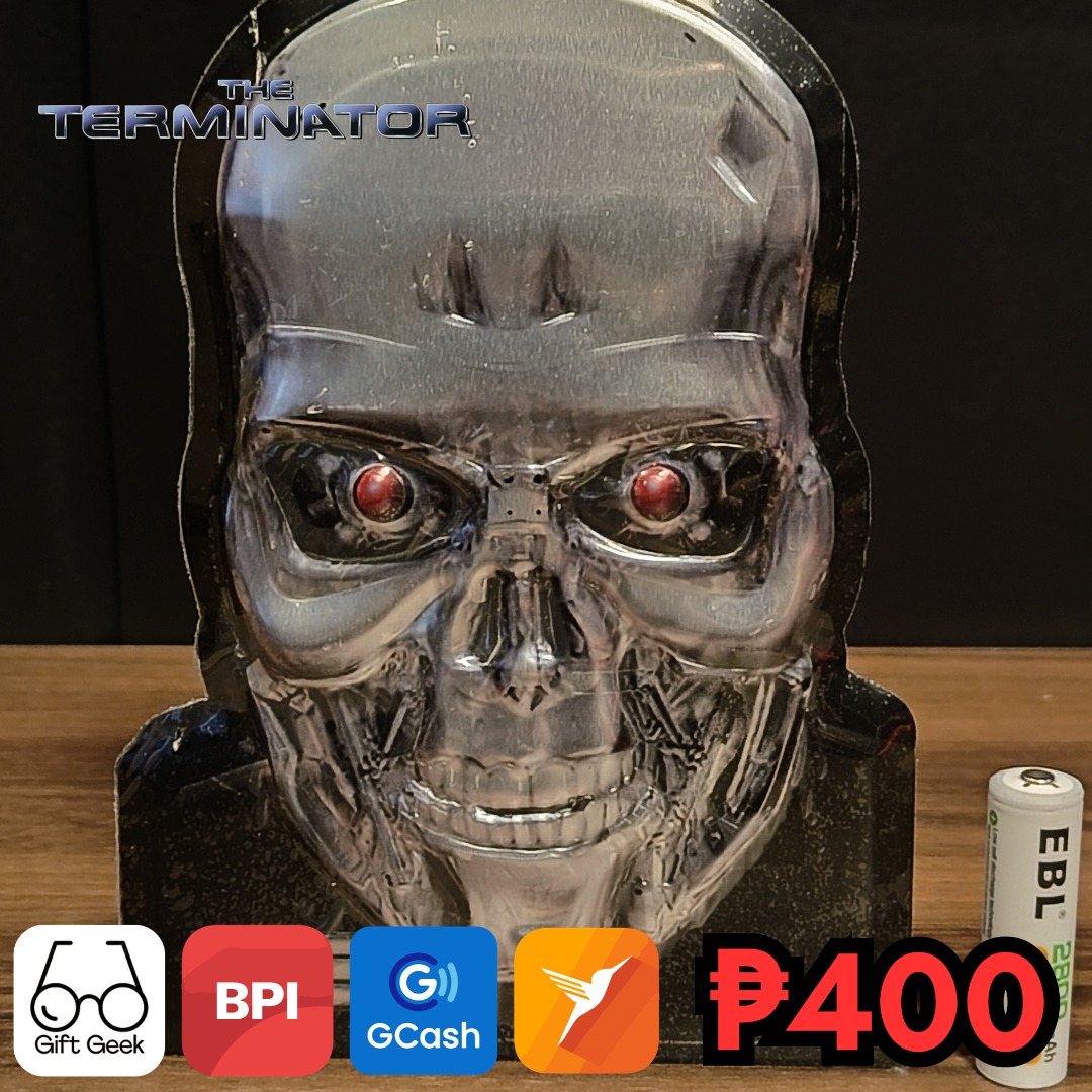 Terminator 2 3D Metal Print Loot Crate Exclusive, Hobbies & Toys ...