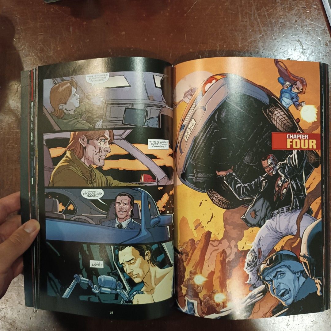 Terminator Salvation Comic Graphic Novel Comic Pre-loved Books Limited ...