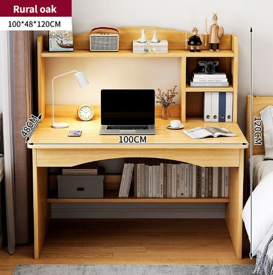 Thicker Computer table study table dressing table Computer desk study ...