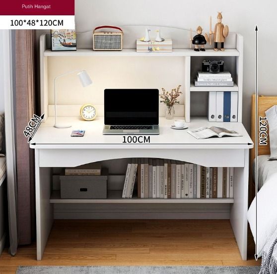 Thicker Computer table study table dressing table Computer desk study ...