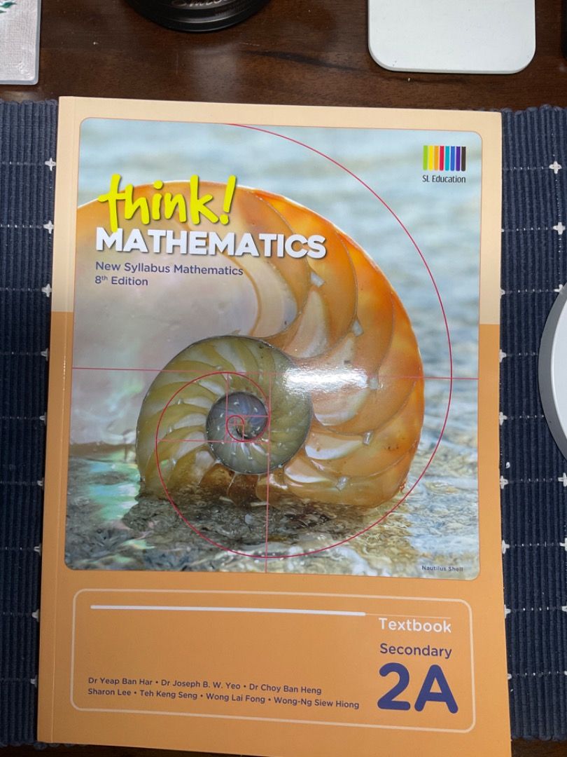 Think! Mathematics Textbook 2A and 2B, Hobbies & Toys, Books ...