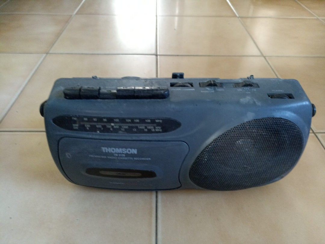 Thomson Radio Cassette Player Vintage, Audio, Portable Music Players on ...