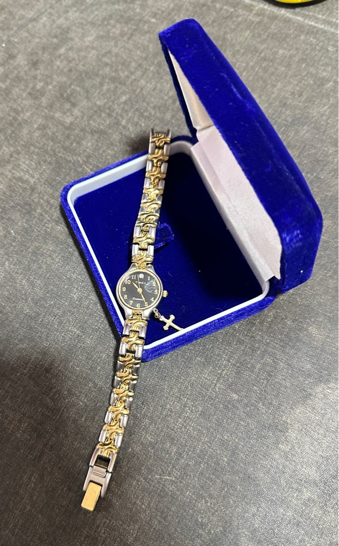 Timex with Cross, Women's Fashion, Watches & Accessories, Watches on ...