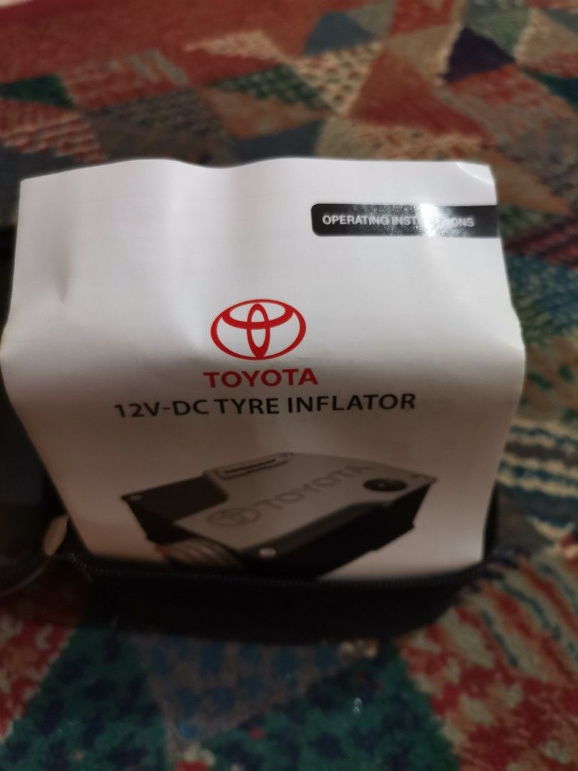 Toyota tyre inflator, Auto Accessories on Carousell