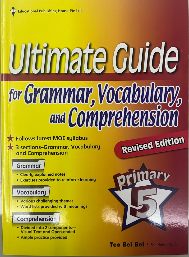 Ultimate Guide for Grammar, Vocabulary, and Comprehension for Primary 5 ...