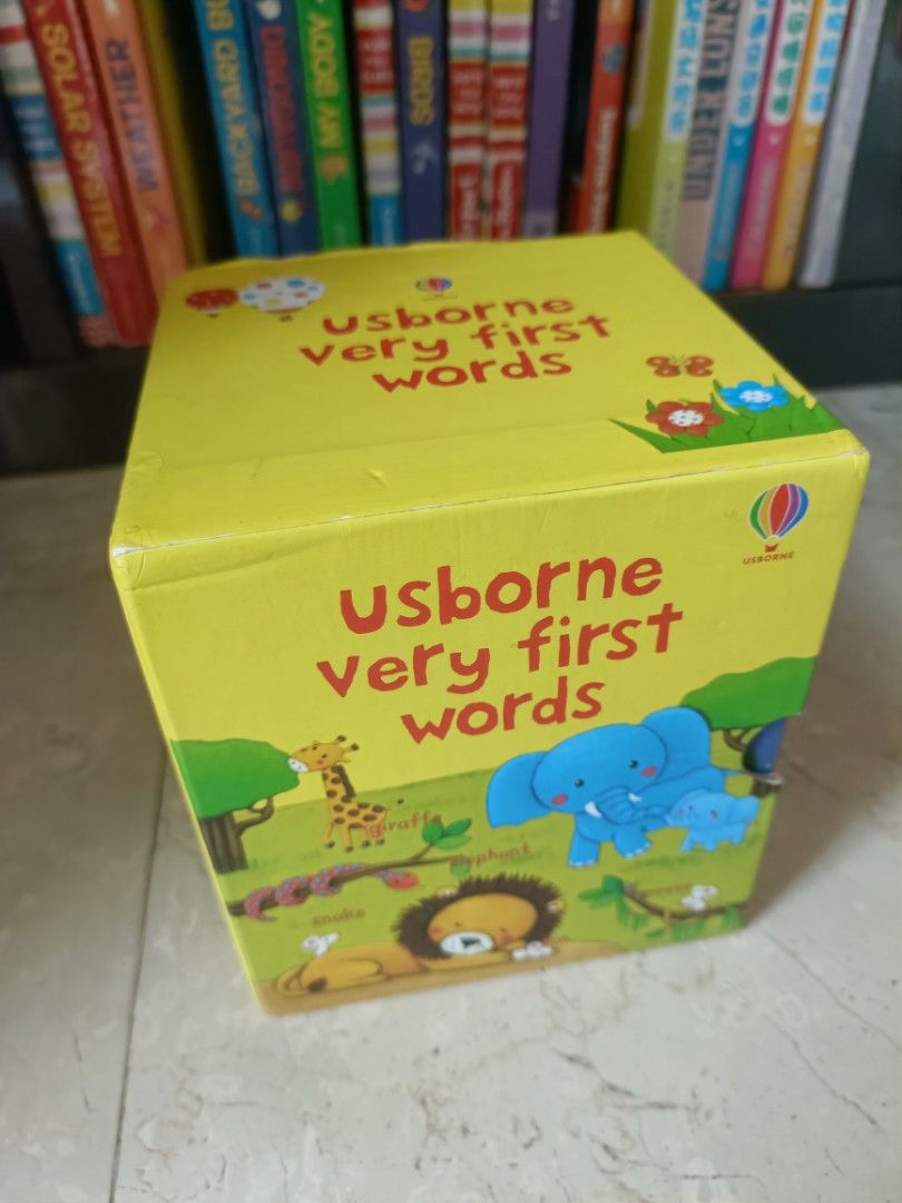 Usborne Very First Words children kid baby hardcover books educational ...