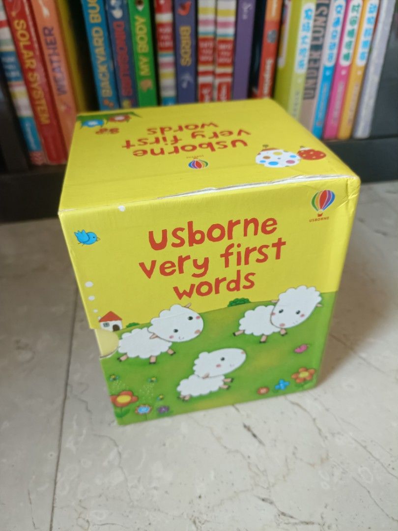 Usborne Very First Words children kid baby hardcover books educational ...