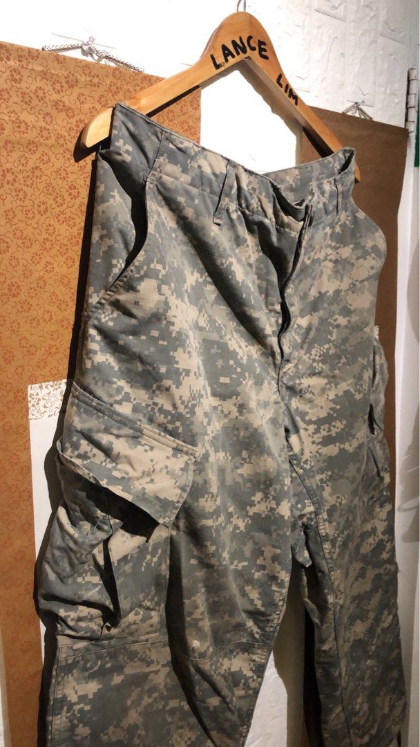 USGI ACU DIGITAL COMBAT UNIFORM PANTS, Men's Fashion, Activewear on ...