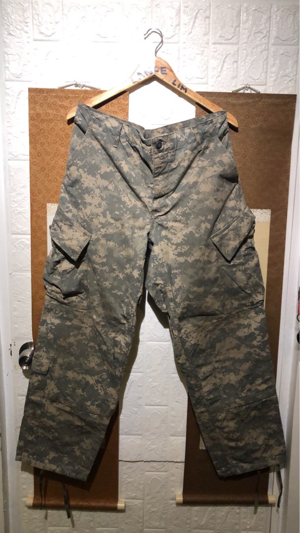 USGI ACU DIGITAL COMBAT UNIFORM PANTS, Men's Fashion, Activewear on ...