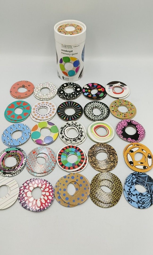 Vendespil Memory Game (B10), Hobbies & Toys, Toys & Games on Carousell