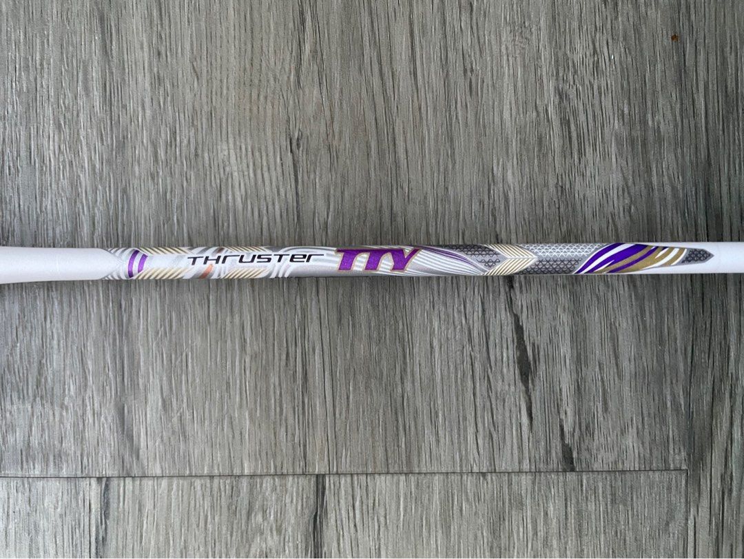 Victor Thruster TTY TK-TTY Badminton Racket, Sports Equipment, Sports ...