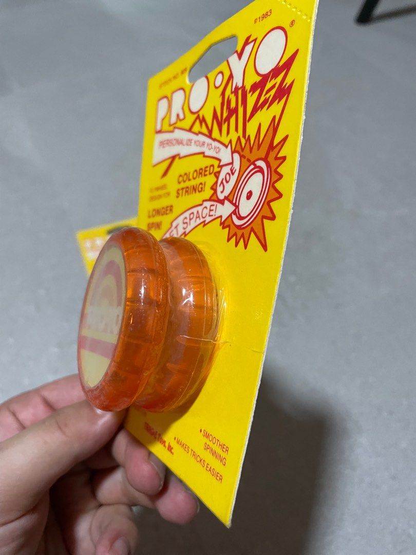 Vintage 1983 Proyo Whizz Yo-yo (Orange), Hobbies & Toys, Toys & Games ...