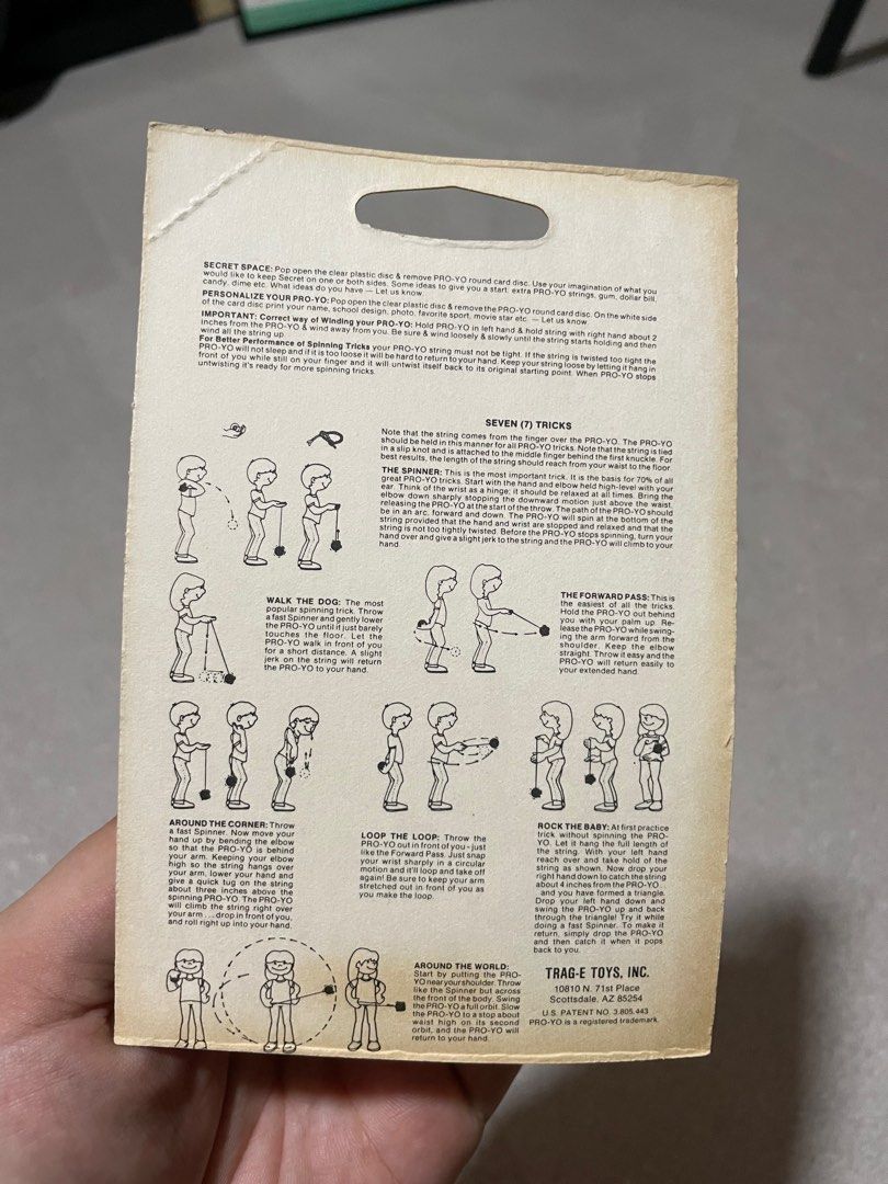 Vintage 1983 Proyo Whizz Yo-yo (Blue), Hobbies & Toys, Toys & Games on ...