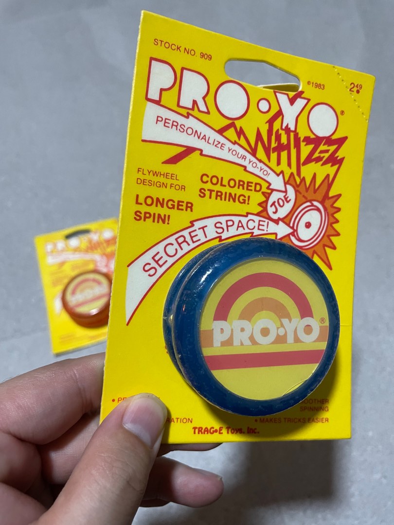 Vintage 1983 Proyo Whizz Yo-yo (Blue), Hobbies & Toys, Toys & Games on ...