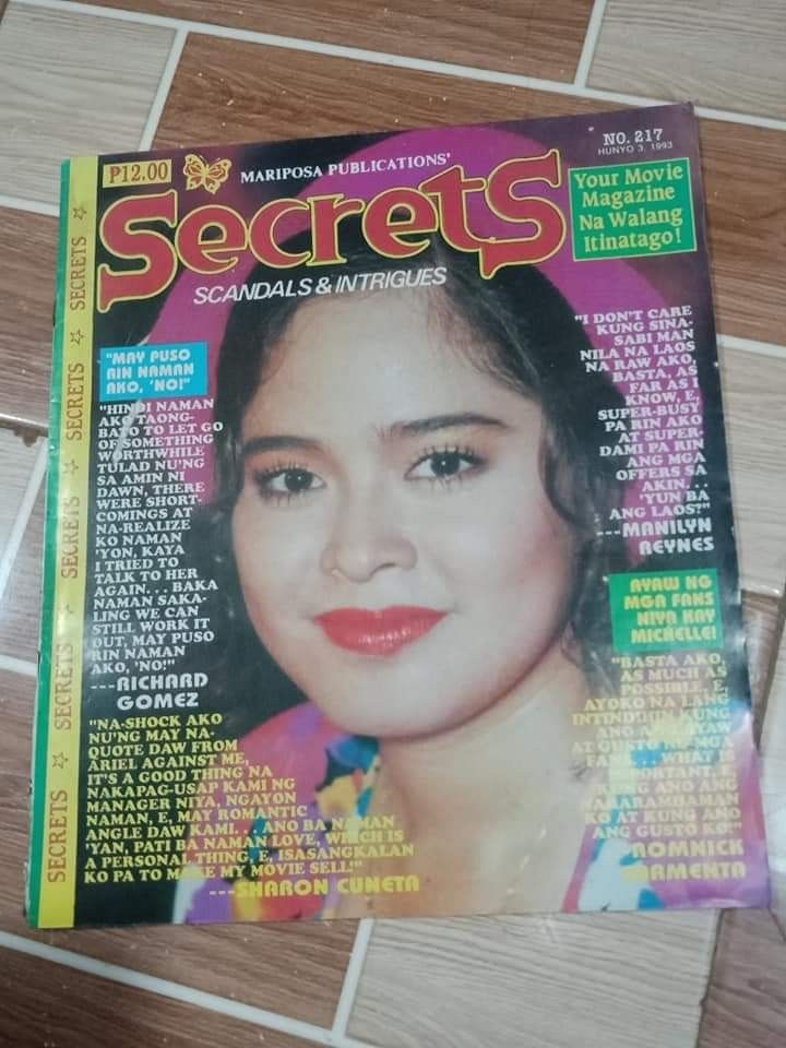 VINTAGE 90'S SHOWBIZ MAGAZINES ( ALL MANILYN REYNES COVER )450, Hobbies ...