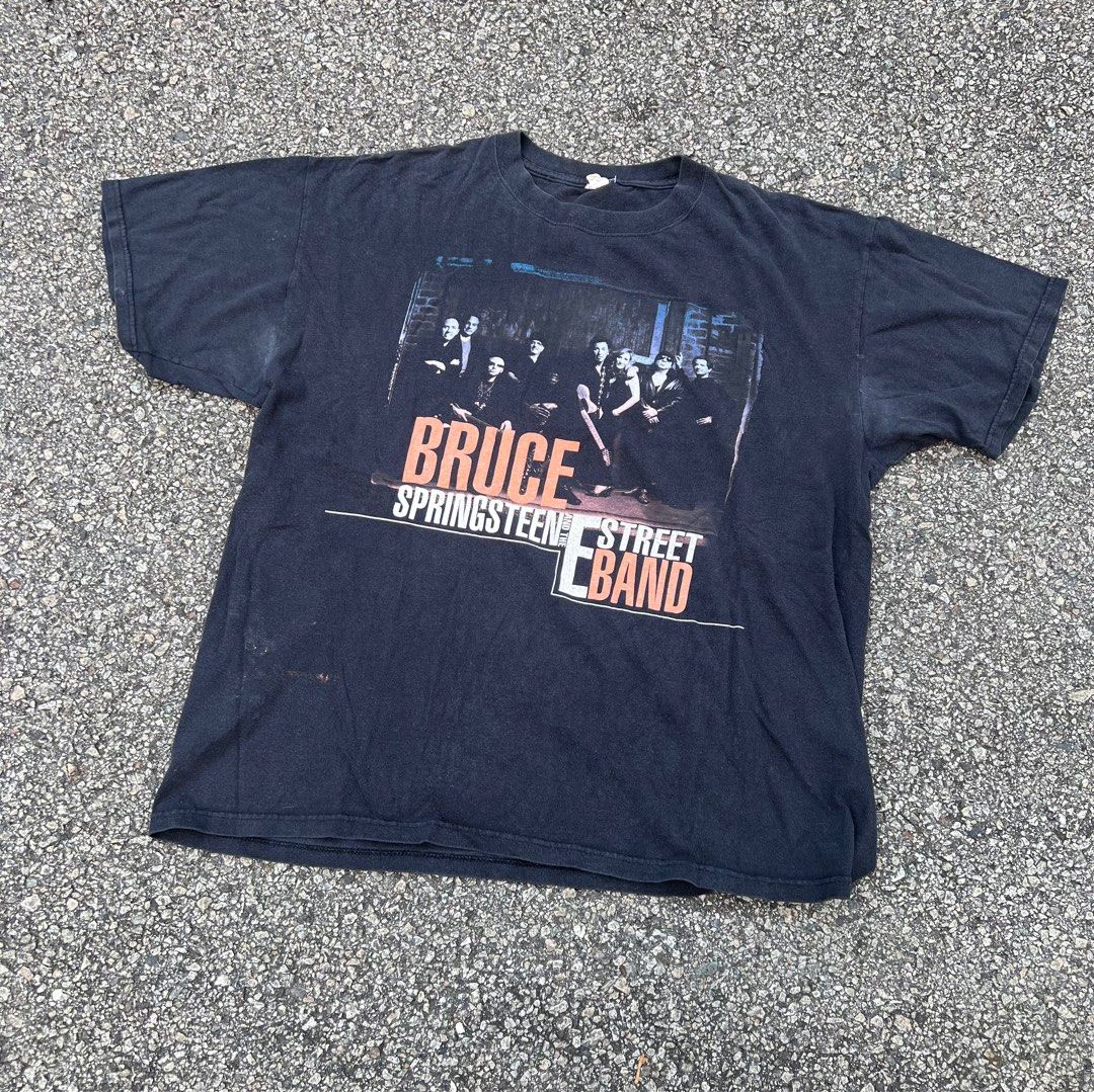 Vintage Bruce Springsteen Band Tee, Men's Fashion, Tops & Sets, Tshirts ...