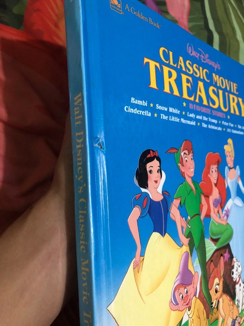 Vintage disney classic movie treasury large picture story book, Hobbies ...