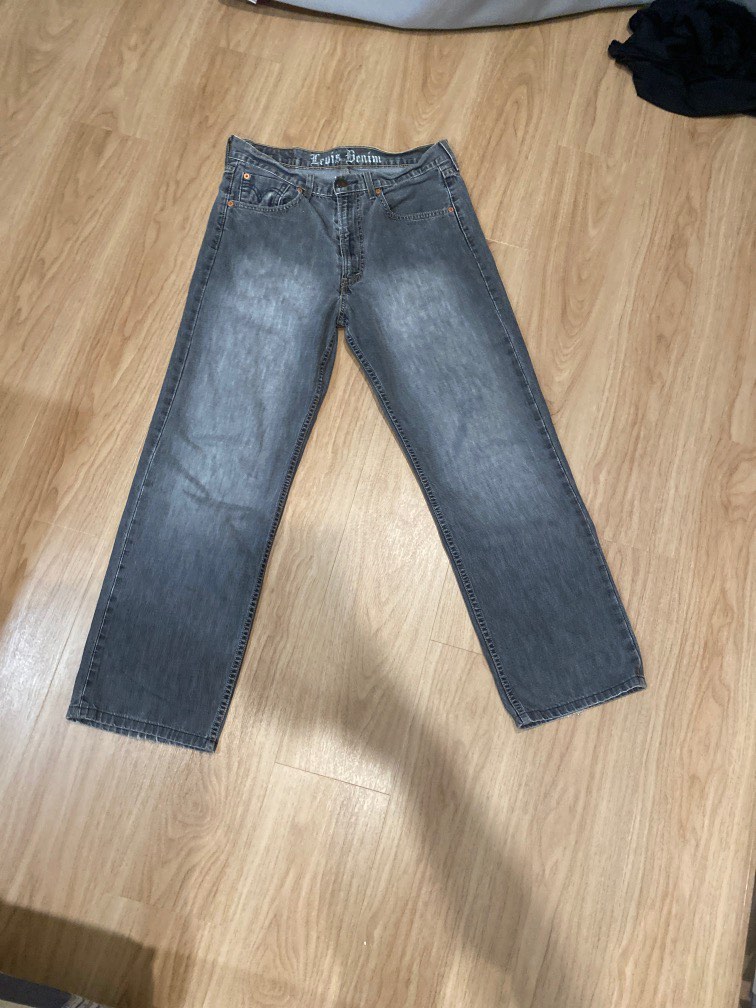 vintage levi stone wash baggy jenas, Men's Fashion, Bottoms, Jeans on ...