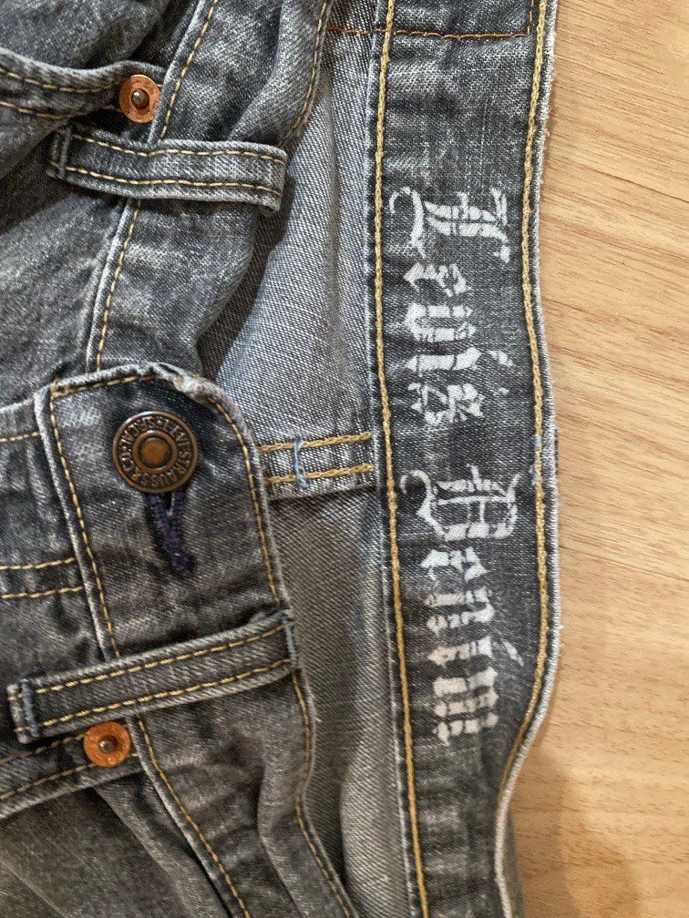 vintage levi stone wash baggy jenas, Men's Fashion, Bottoms, Jeans on ...