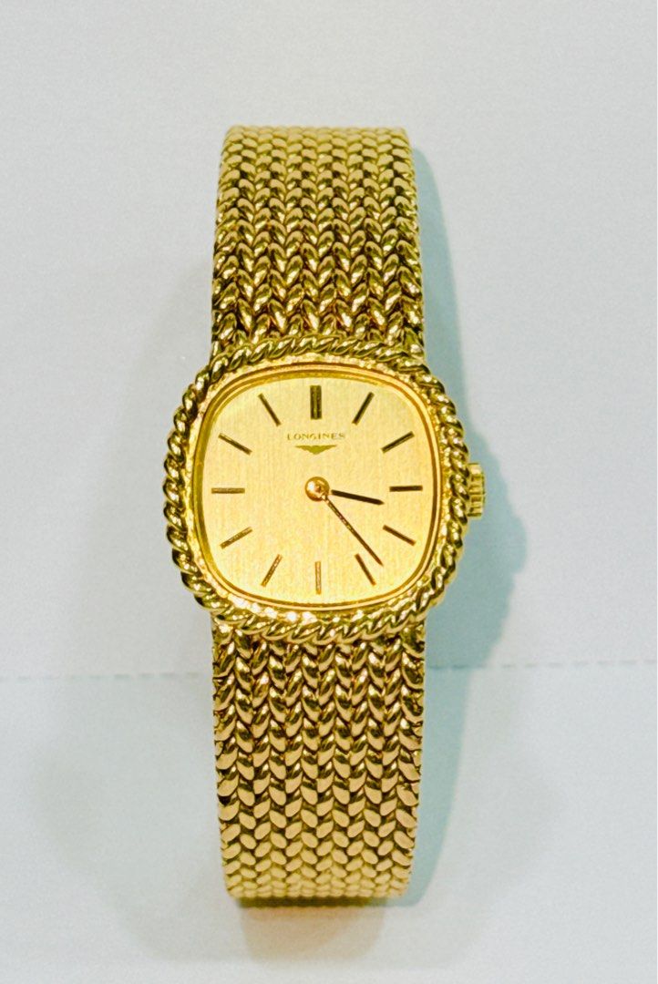 Vintage Longine 925 Sliver Gold Plated Winding Watch (W0797), Luxury ...