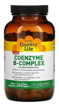 Vitamin B Complex, Country Life, 240 Vcaps, Health & Nutrition, Health ...