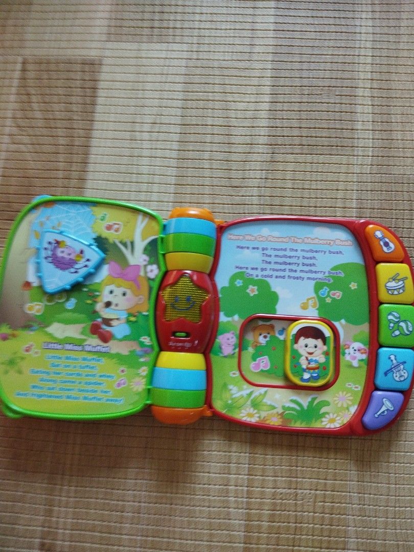 Vtech musical rhymes book, Babies & Kids, Infant Playtime on Carousell