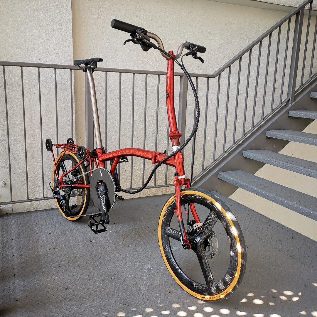 WEAPON Titanium Trifold bike / Trifold bike - Frameset (3500 ...