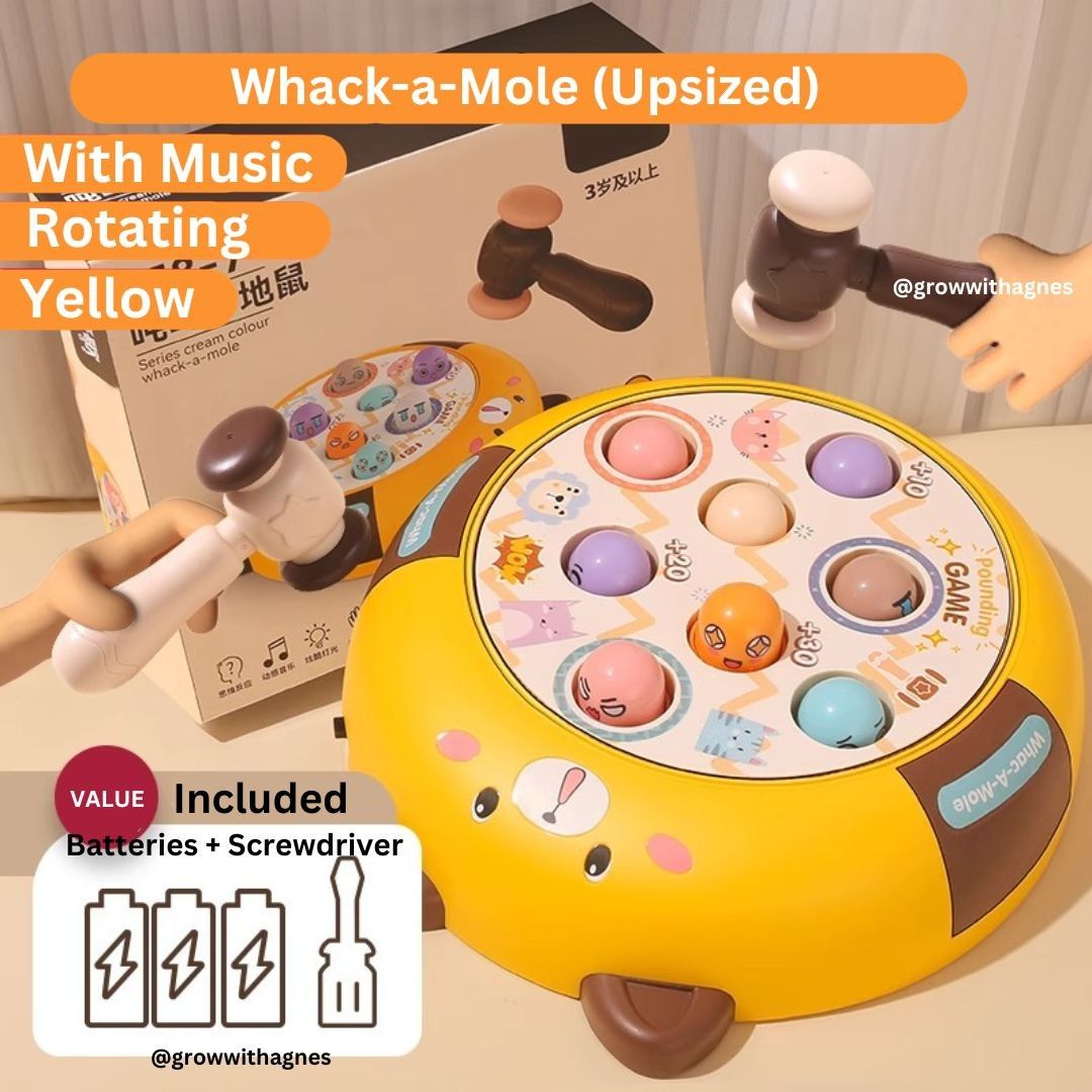 BRAND NEW! Whack a mole rotating with music, Hobbies & Toys, Toys ...
