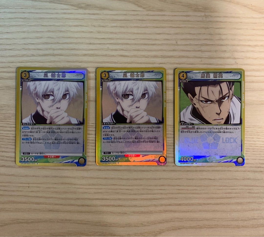 (wts) bluelock arena cards - nagi, Hobbies & Toys, Memorabilia ...