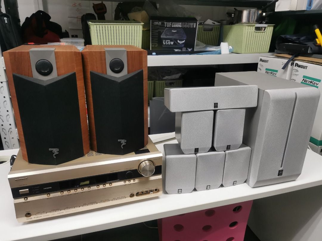 YAMAHA Dolby 5.1 Speakers NX-C270 NX-E270 YAMAHA Subwoofer SW-P270, 音響 ...