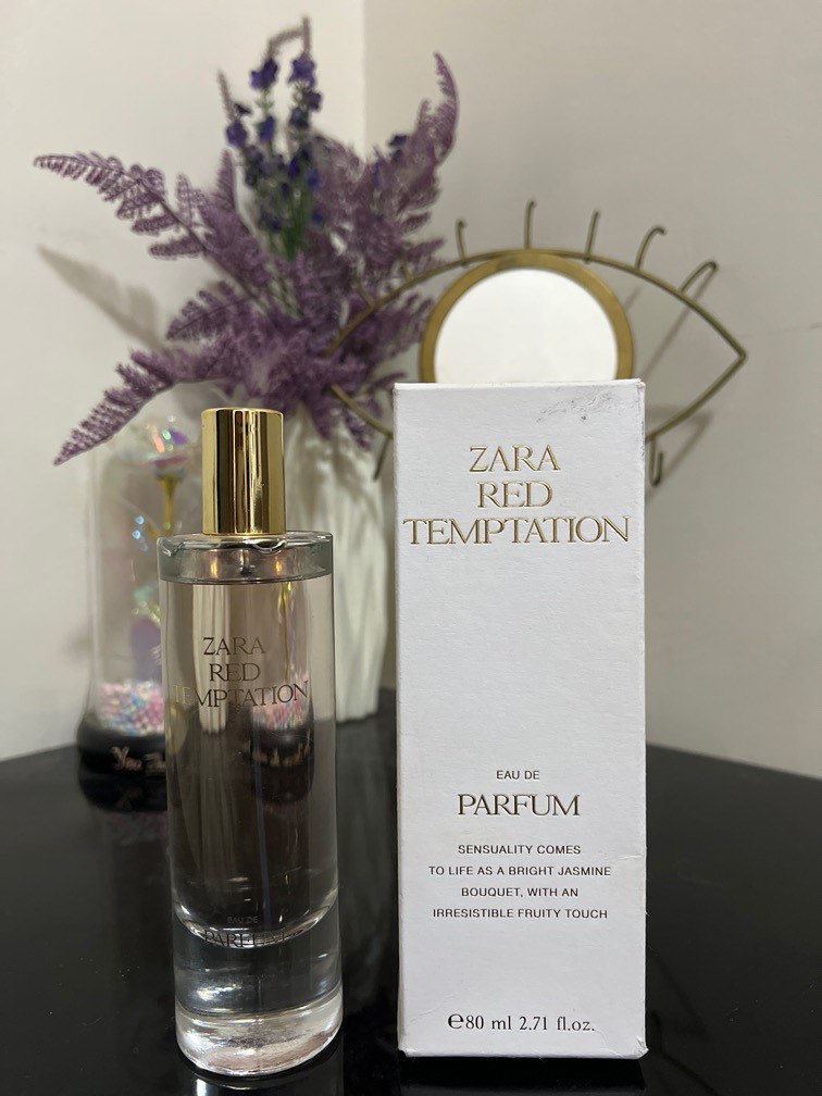Zara Red Temptation, Beauty & Personal Care, Fragrance & Deodorants on Carousell