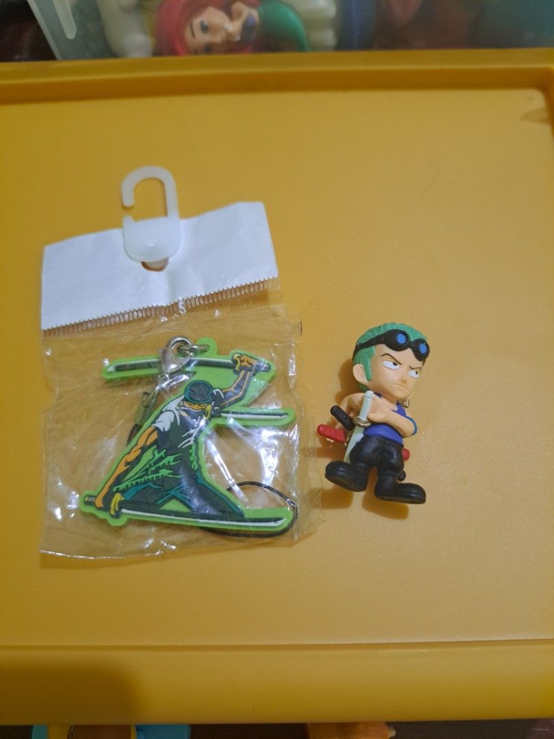 Zorro of One Piece Keychain Set, Hobbies & Toys, Toys & Games on Carousell