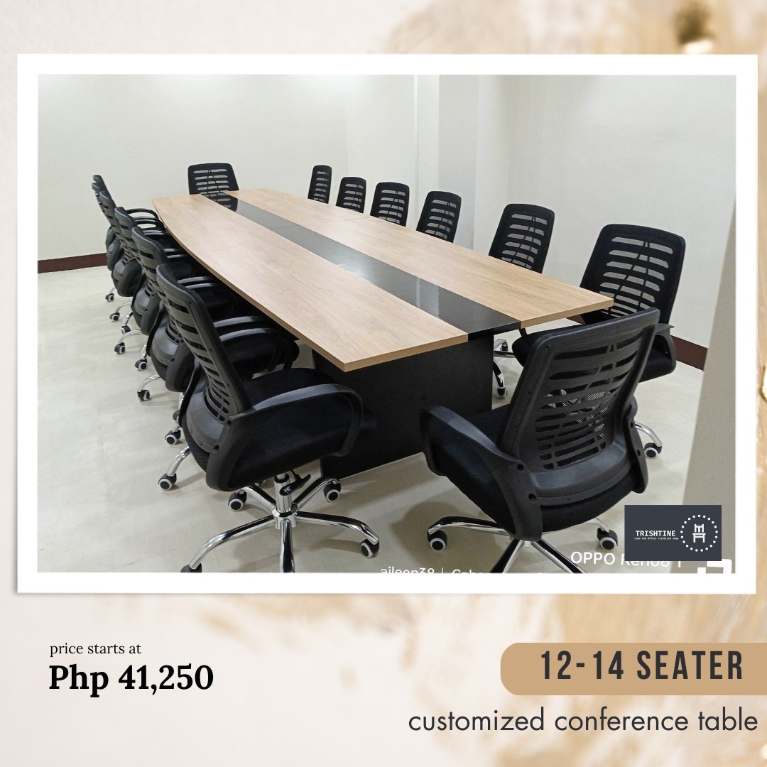 12-14 SEATER CONFERENCE TABLE, Furniture & Home Living, Furniture ...