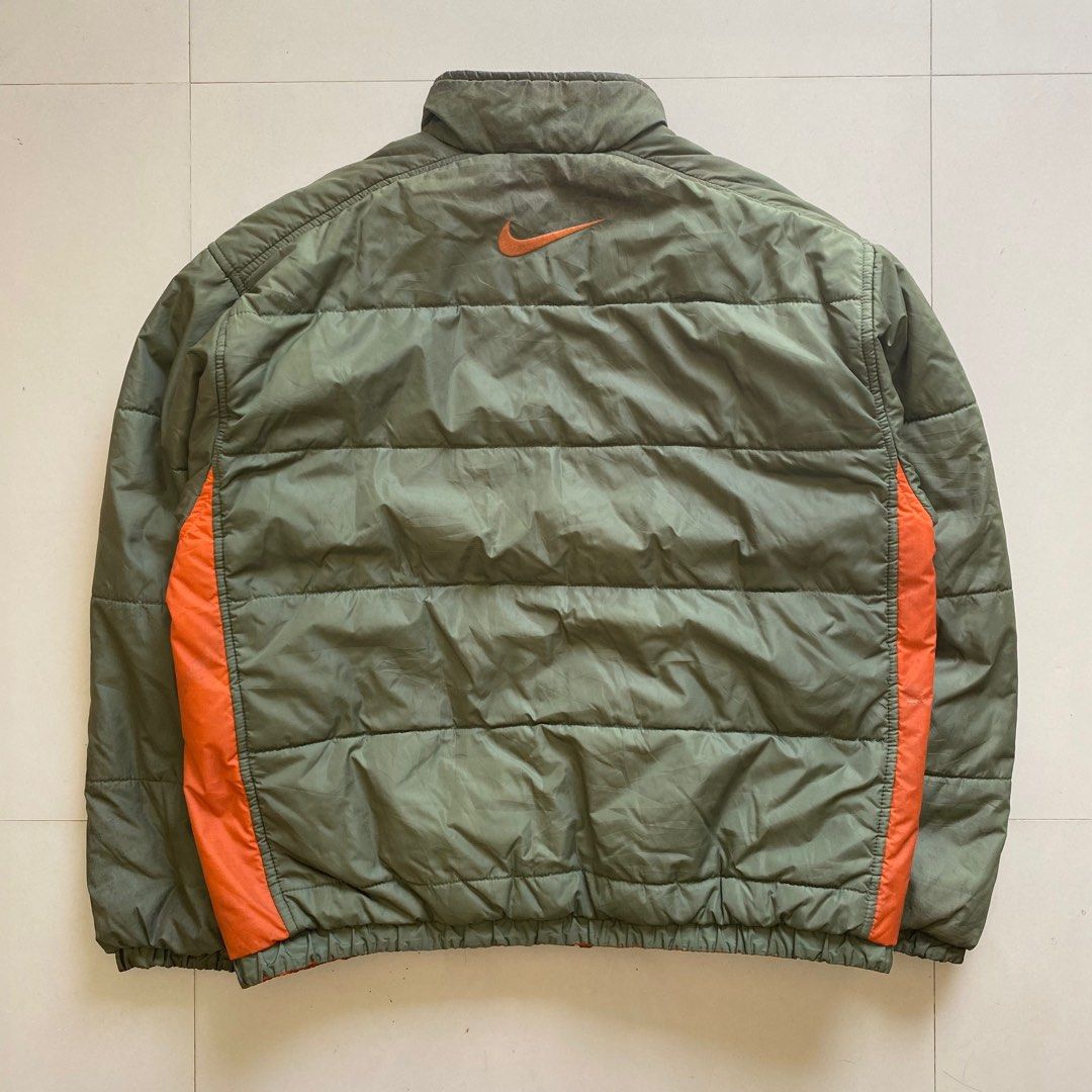 1990s Nike Reversible Puffer Jacket, Men's Fashion, Coats, Jackets and Outerwear on Carousell