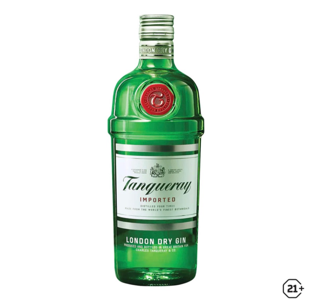 1L Tanqueray Gin (Sealed), Food & Drinks, Alcoholic Beverages on Carousell