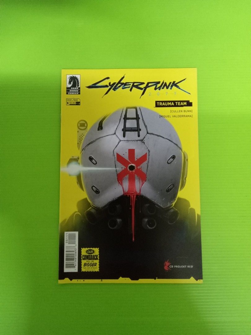1st issue ! Cyberpunk 2077: Trauma Team #1 ( Miguel Valderrama - Cover ...