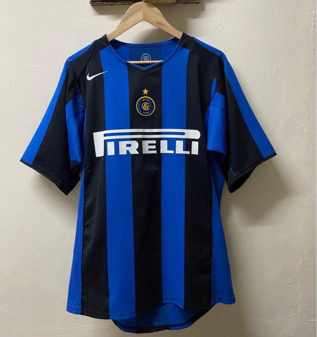 #23 Marco Materazzi INTER MILAN 2005 HOME soccer/football jersey/kit ...