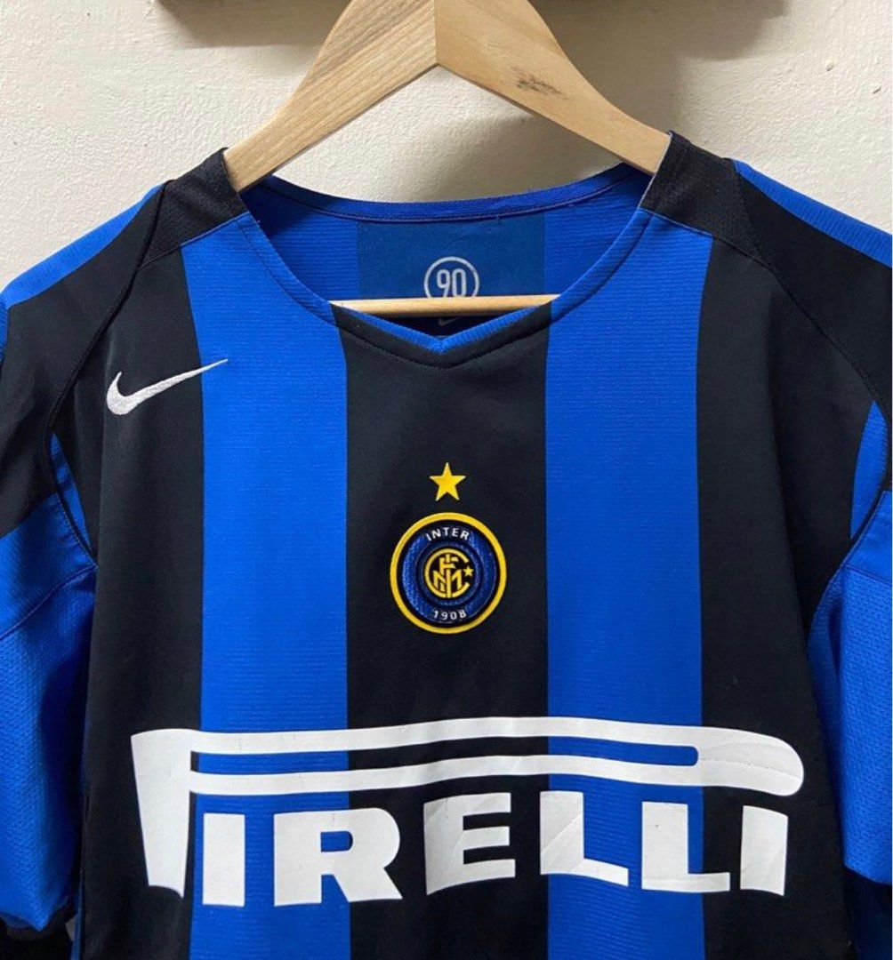 #23 Marco Materazzi INTER MILAN 2005 HOME soccer/football jersey/kit ...