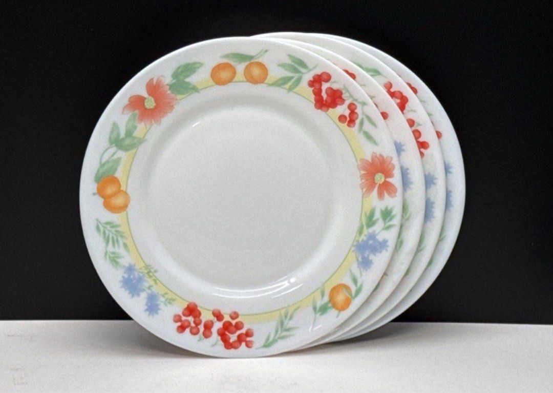 Vintage ARCOPAL PLATES 7.5" - Made in France, Furniture & Home Living ...