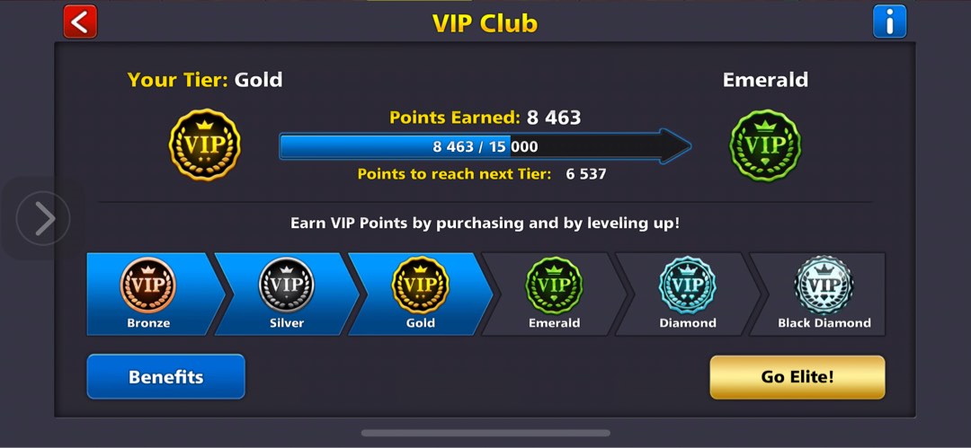 VIP GOLD 8 Ball Pool [ Account], Video Gaming, Video Games, Others on ...
