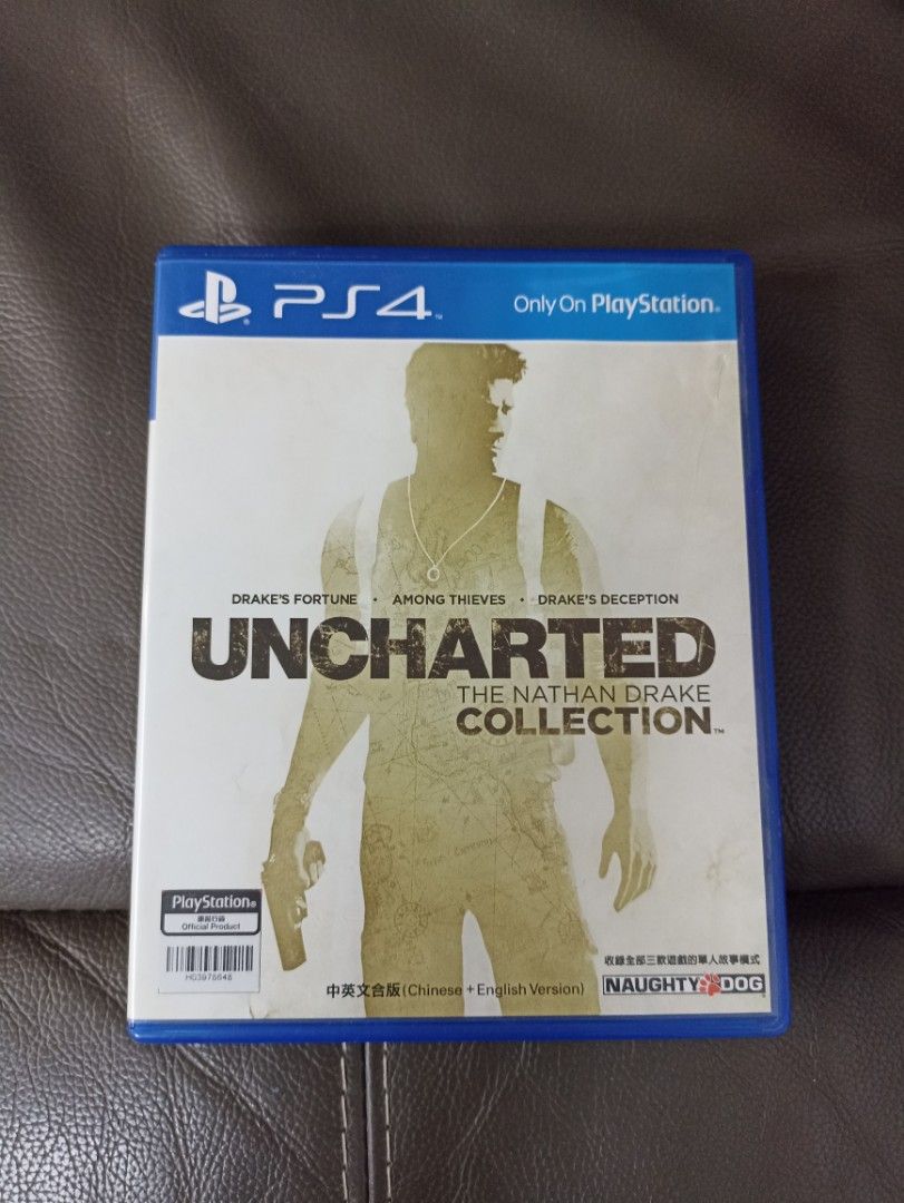 中文版中文字幕 一碟3 Game PS4 Uncharted Collection 行版, 電子遊戲, 電子遊戲, PlayStation ...