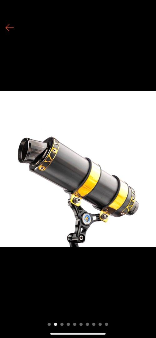 報價 代訂 章魚工廠 280 黑金版 鈦管 FORCE SMAX 勁戰 DRG FORCE2.0 黑金鈦砲管, 電單車買賣 - Carousell