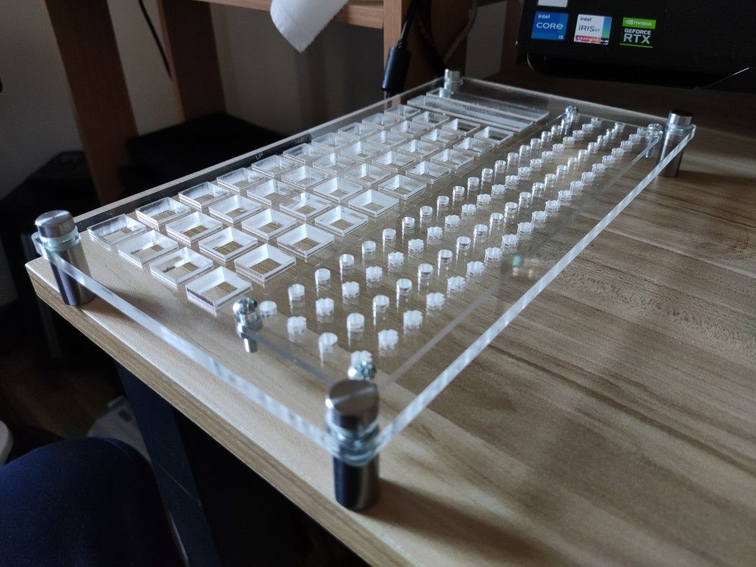 Acrylic Switch Lubing Station/Tester Platform, Computers & Tech, Parts ...