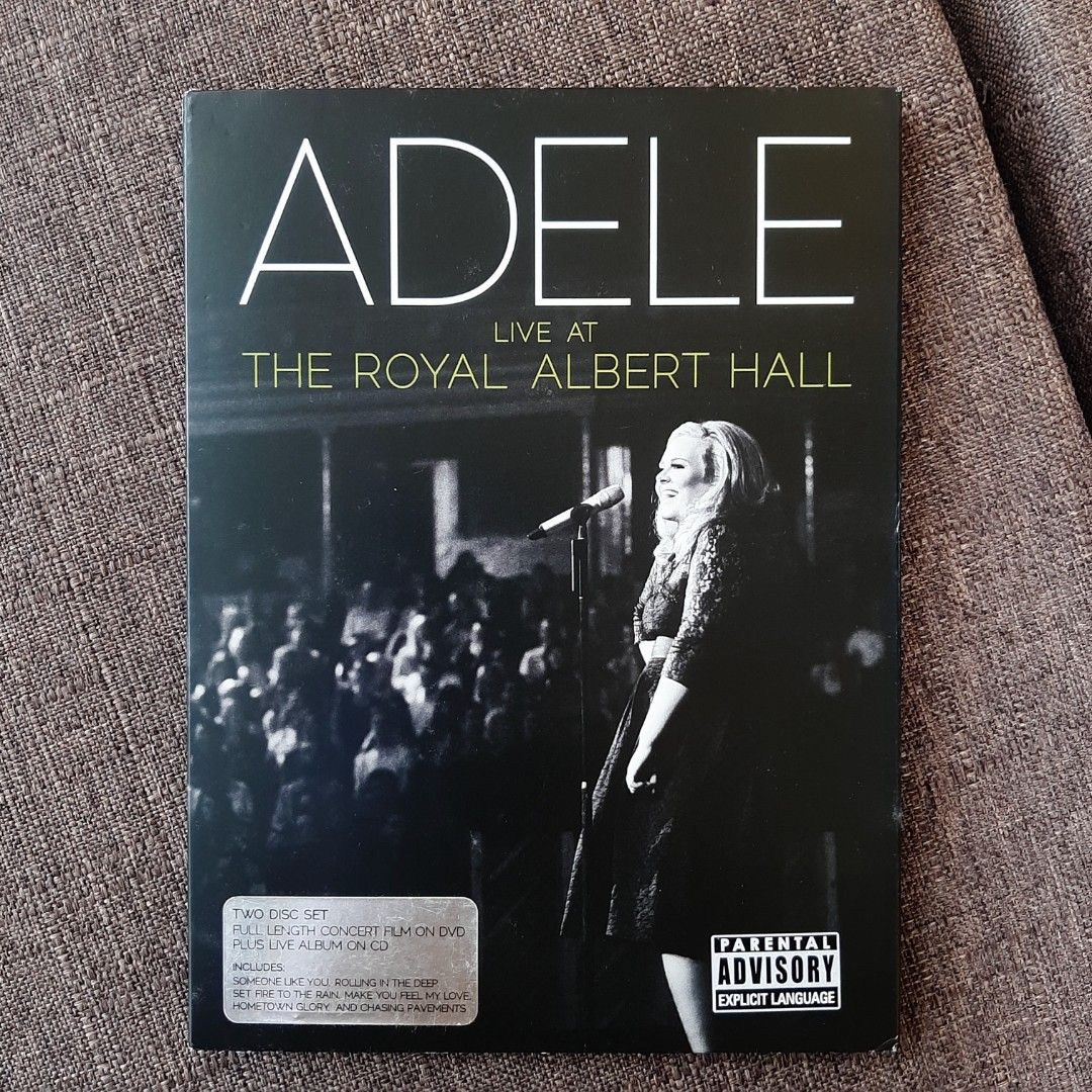 Adele - Live at The Royal Albert Hall (CD/DVD Unsealed), Hobbies & Toys ...
